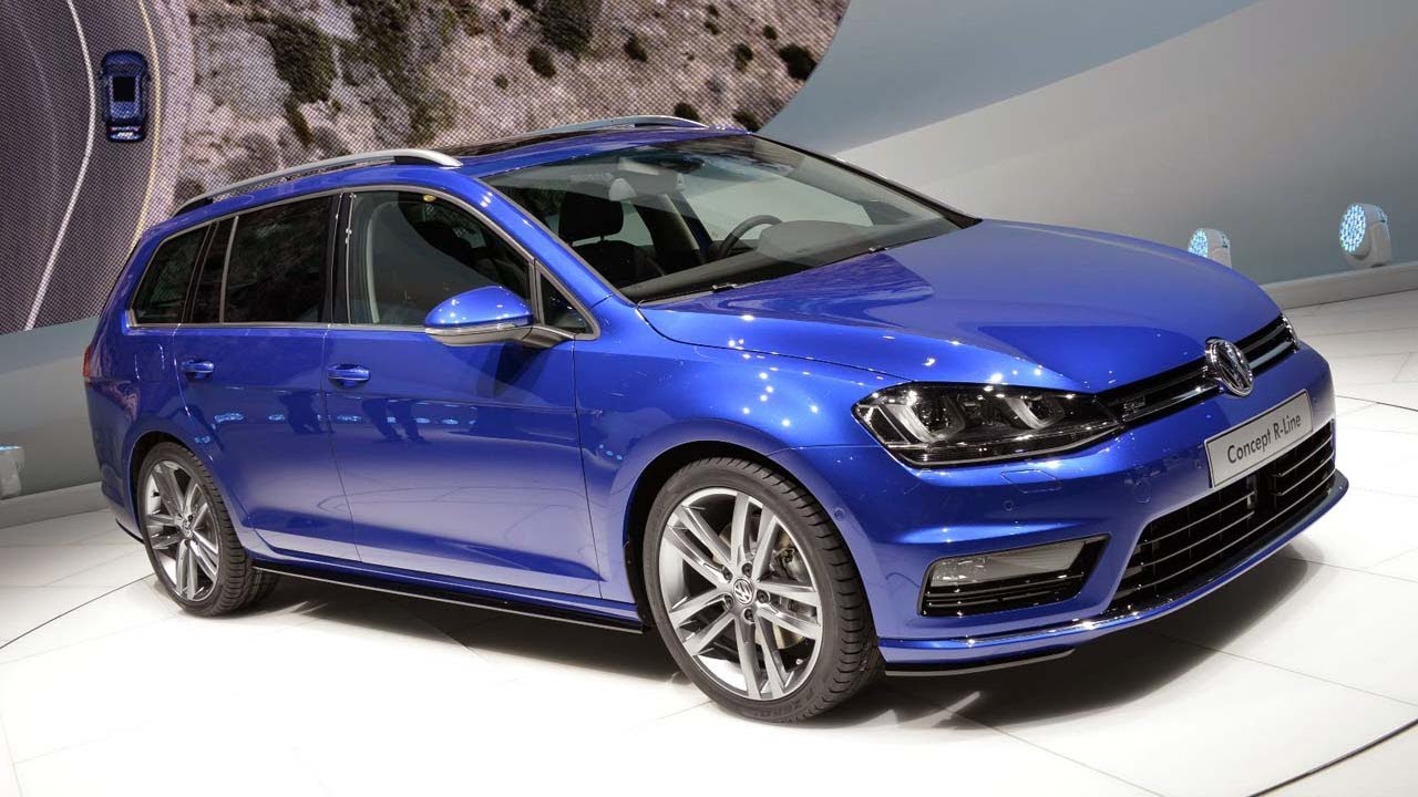 2013 Volkswagen Golf Variant R-Line Concept 4Motion on 18" 2.0 ...