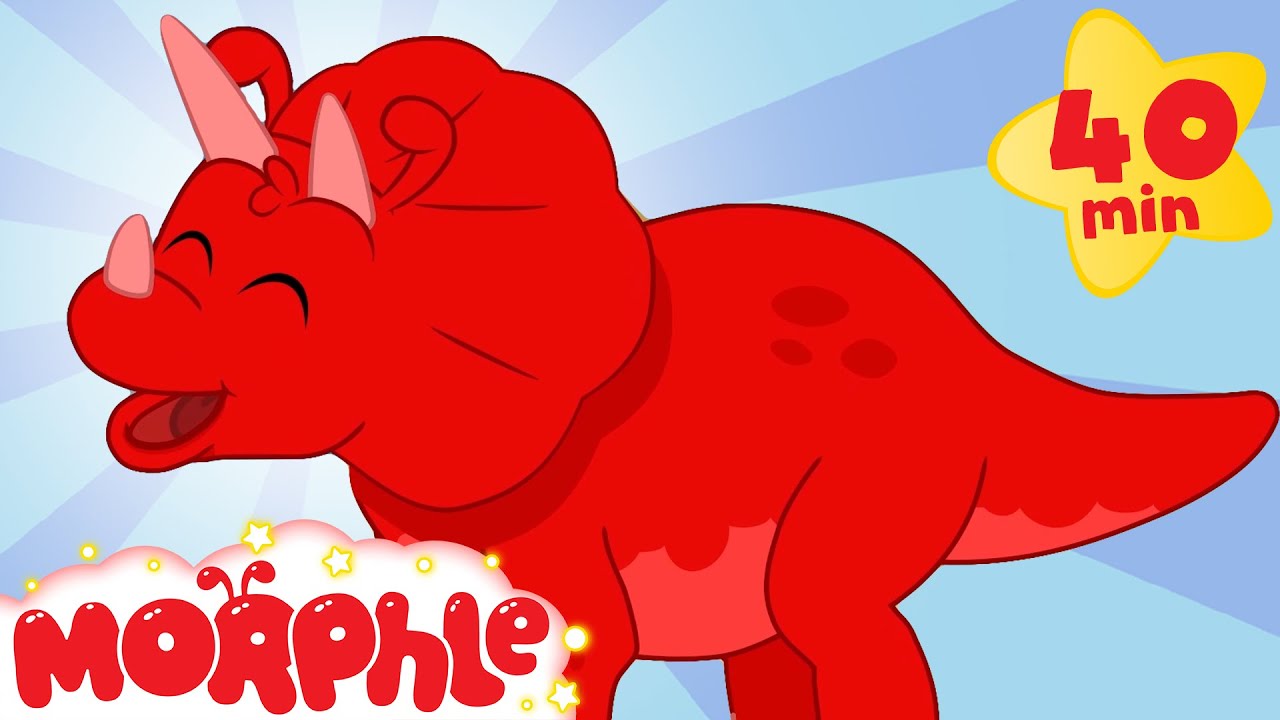 Morphle's Dinosaur Day in the City | Fun Animal Cartoons | Kids Videos ...