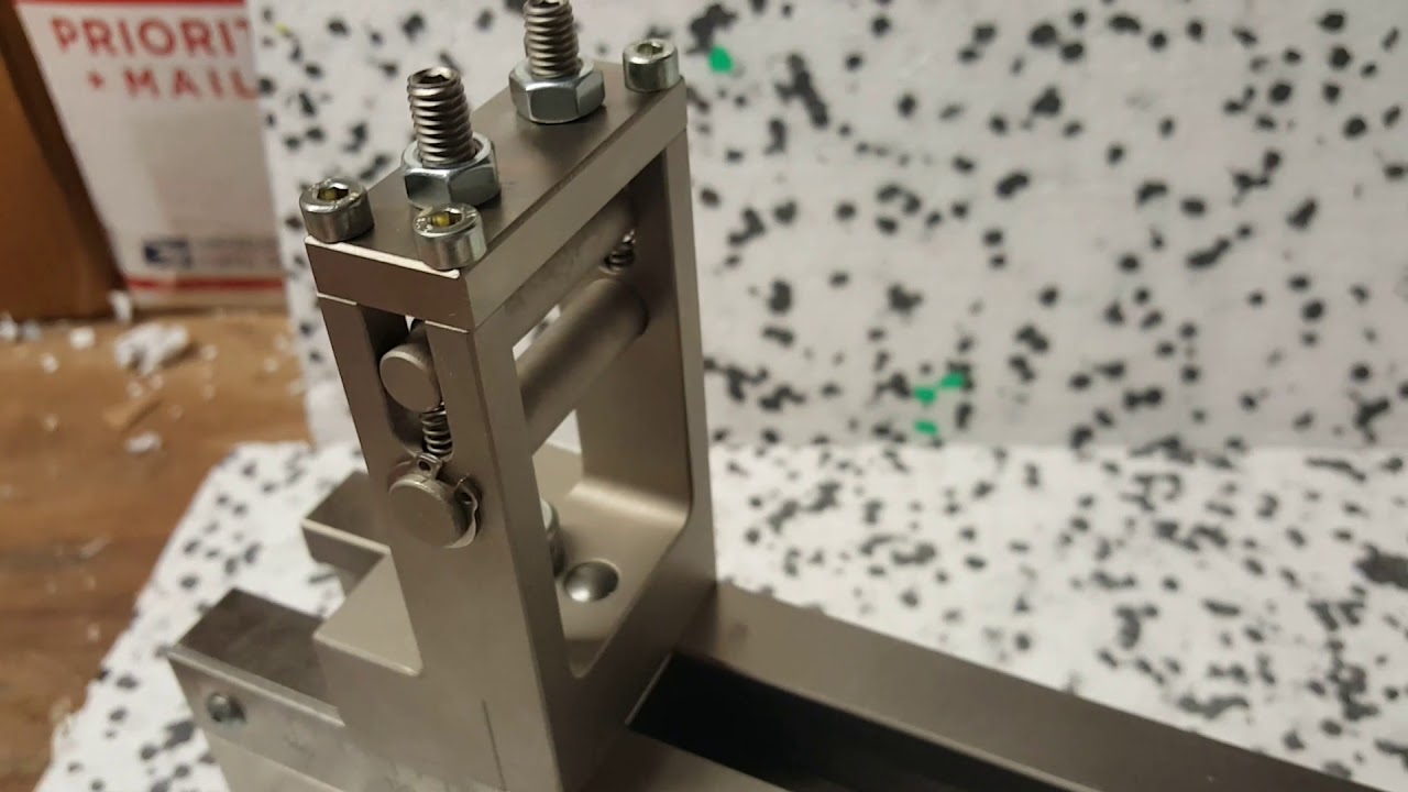 ASTM D7774 - Flexural Fatigue Bend Fixture for Plastics Testing - YouTube