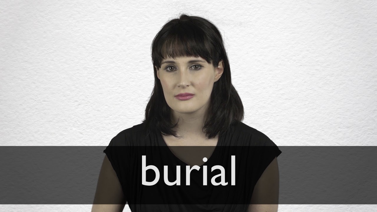 How to pronounce BURIAL in British English - YouTube