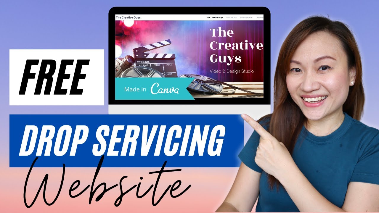 How To Create A FREE Drop Servicing Website In 15 Mins | With Custom ...