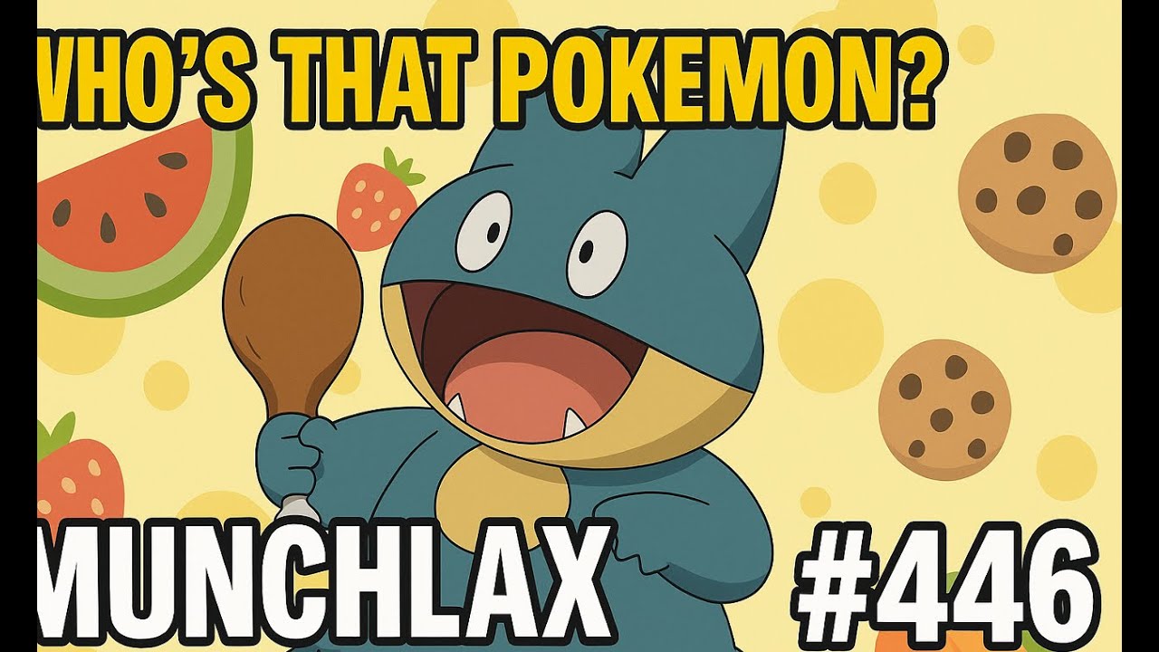 Munchlax is HUNGRY! 🍪 Who’s That Pokémon? (#446) - YouTube