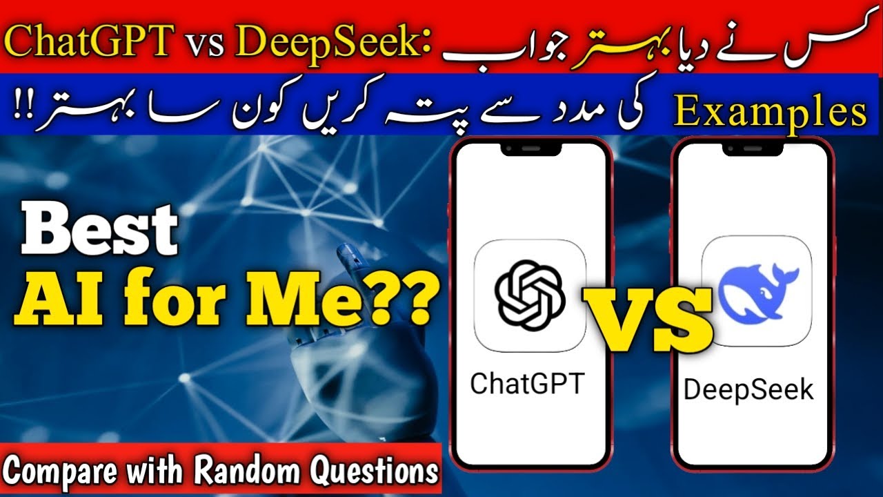 DeepSeek vs ChatGPT: Best AI for me? | 2025 AI Battle: China vs America ...