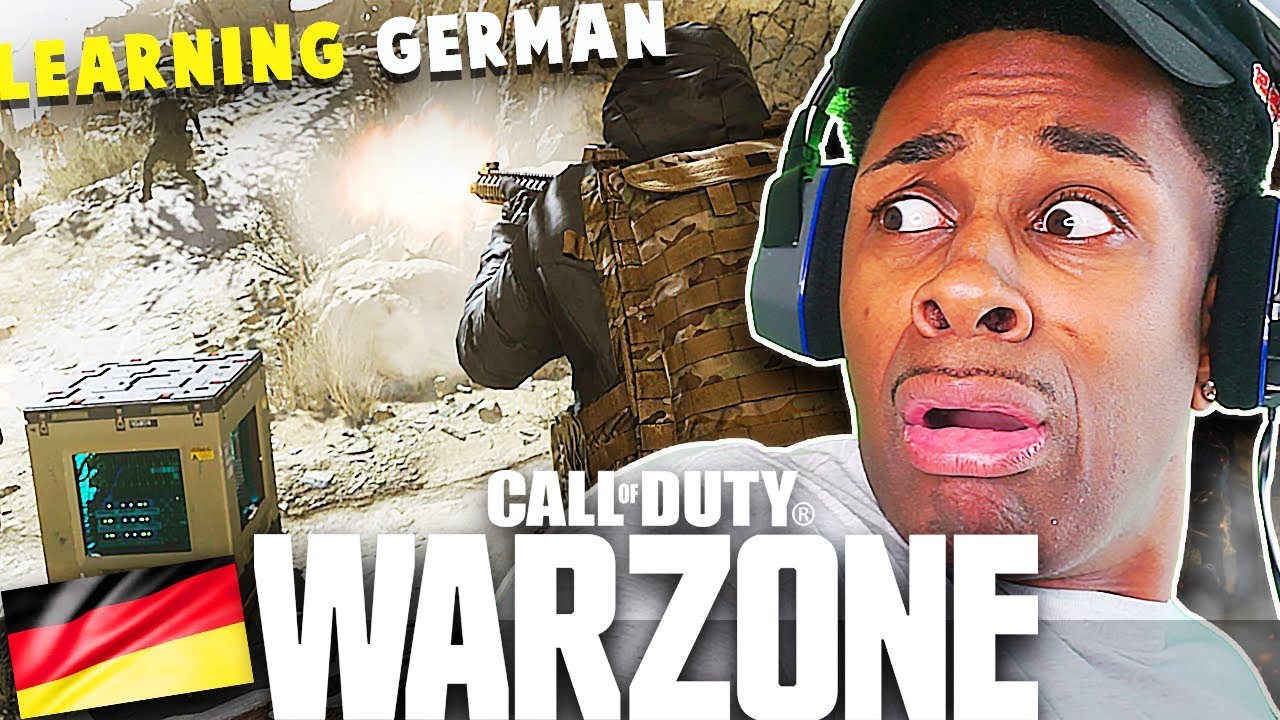 LEARNING GERMAN.... IN CALL OF DUTY?!V *COD WARZONE FUNNY MOMENTS ...
