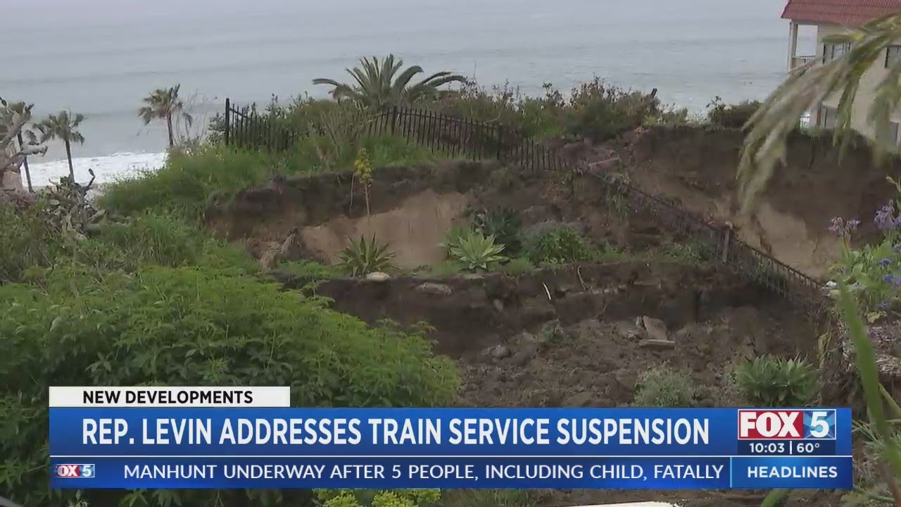 Rep. Levin Addresses Train Service Suspension - YouTube