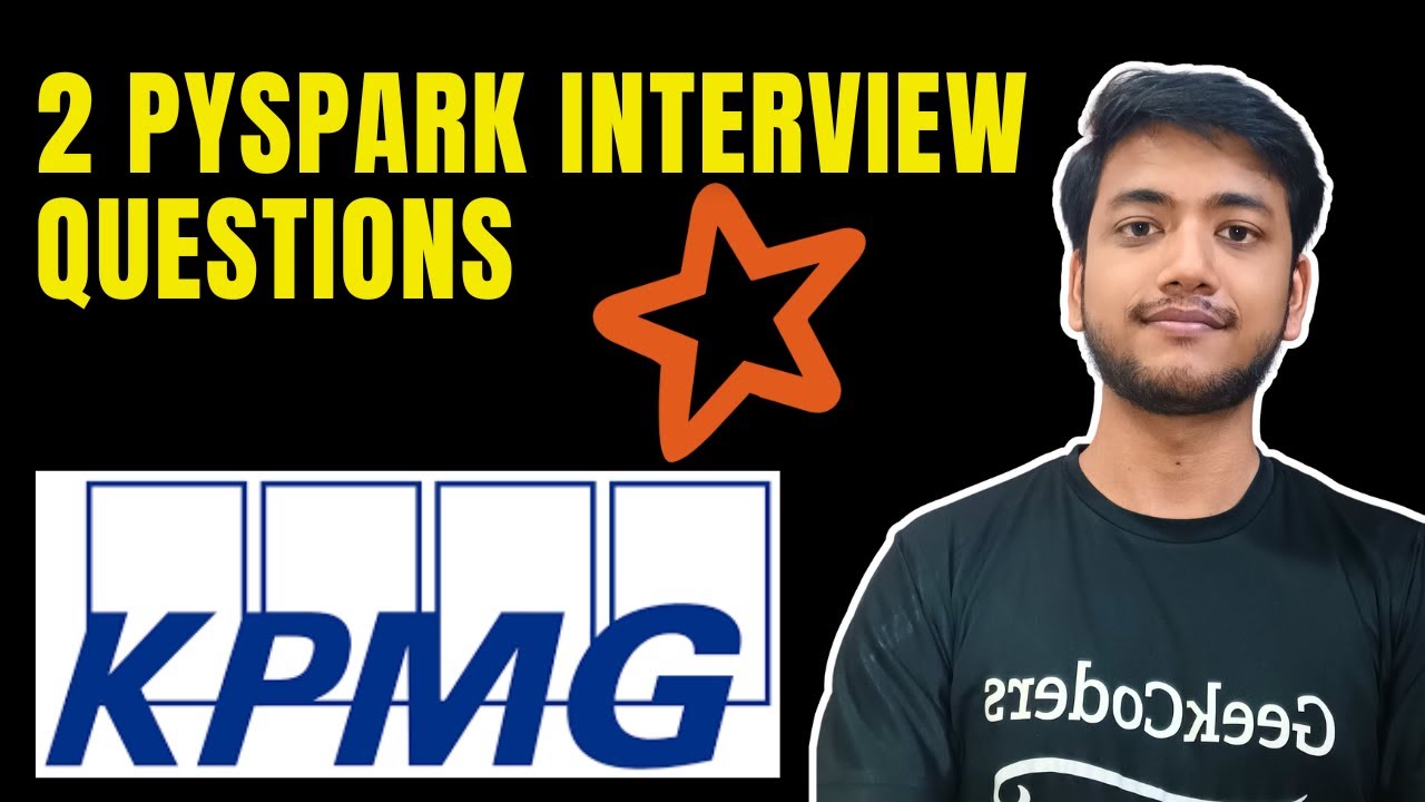 Solve Kpmg Pyspark Interview Questions Youtube