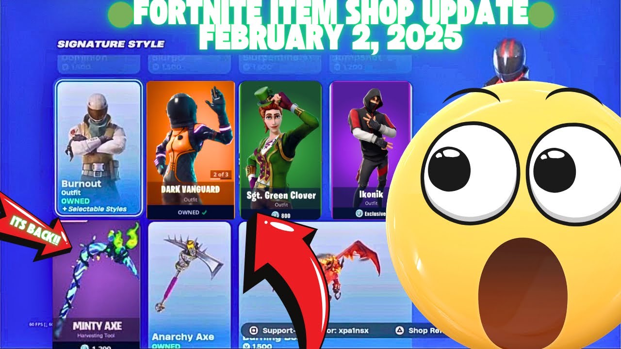 🔶FORTNITE ITEM SHOP UPDATE 🔶February 3, 2025 - YouTube