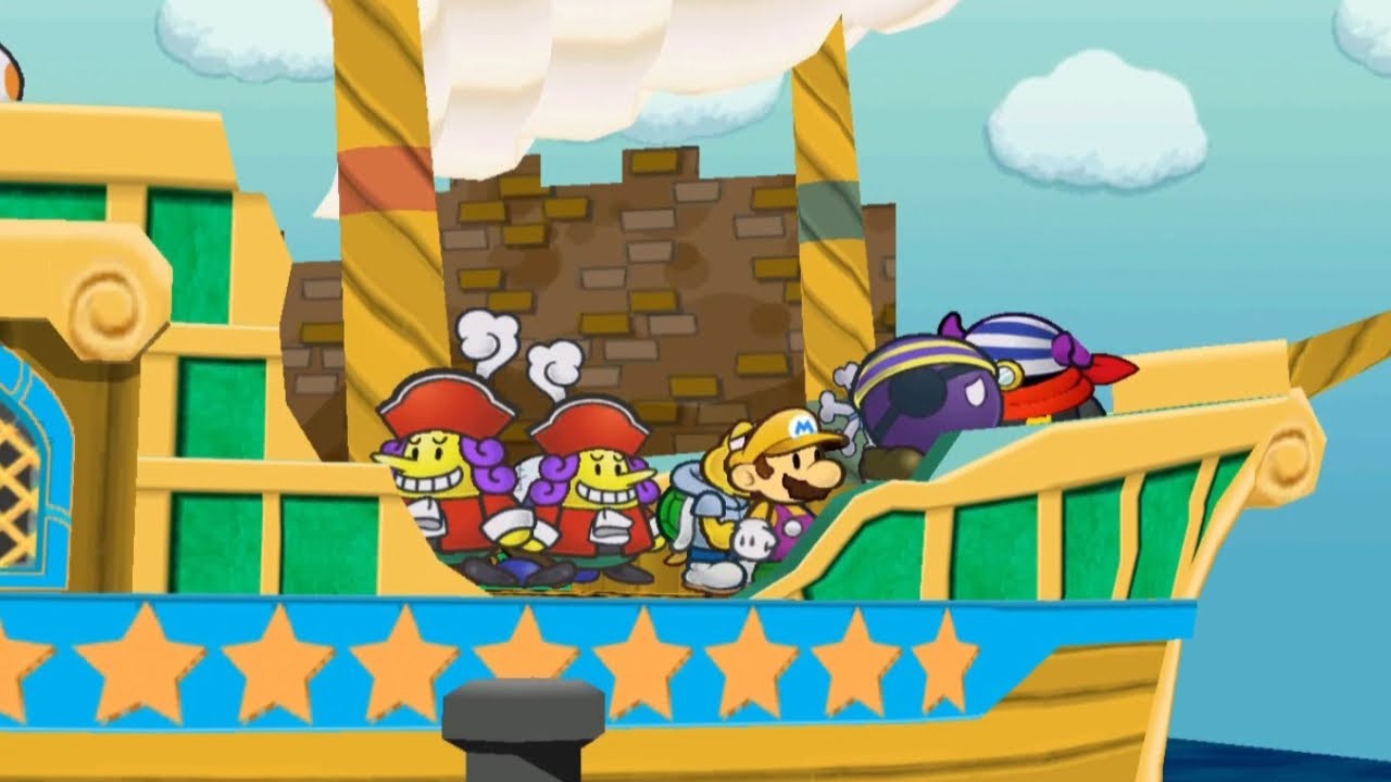 Paper Mario The Thousand Year Door but we set sail with Flavio - YouTube