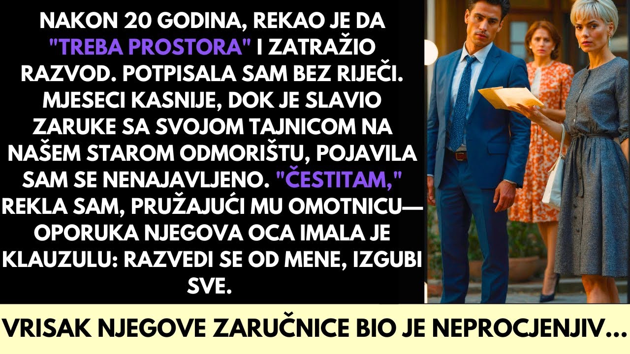 Nakon 20 Godina Zatražio Je Razvod — A Očeva Oporuka Ga Zauvijek ...