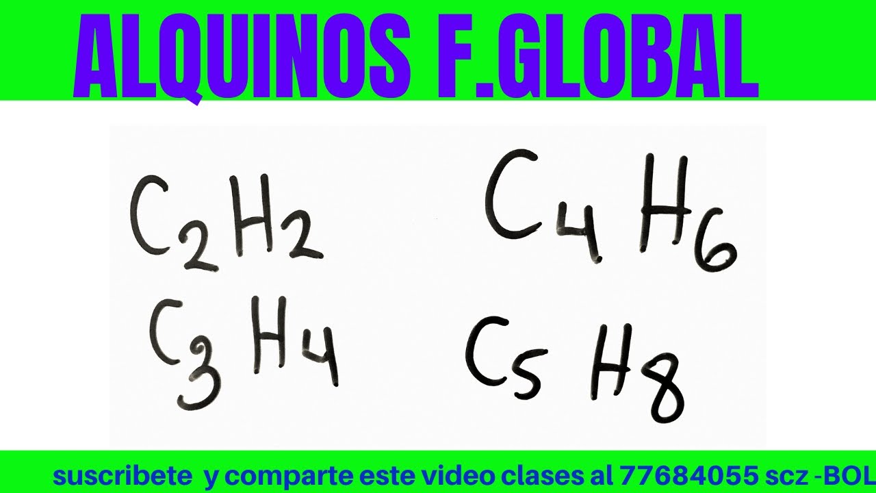 ALQUINOS FÓRMULA GLOBAL O GENERAL ETINO PROPINÓ BUTINO PENTINO - YouTube