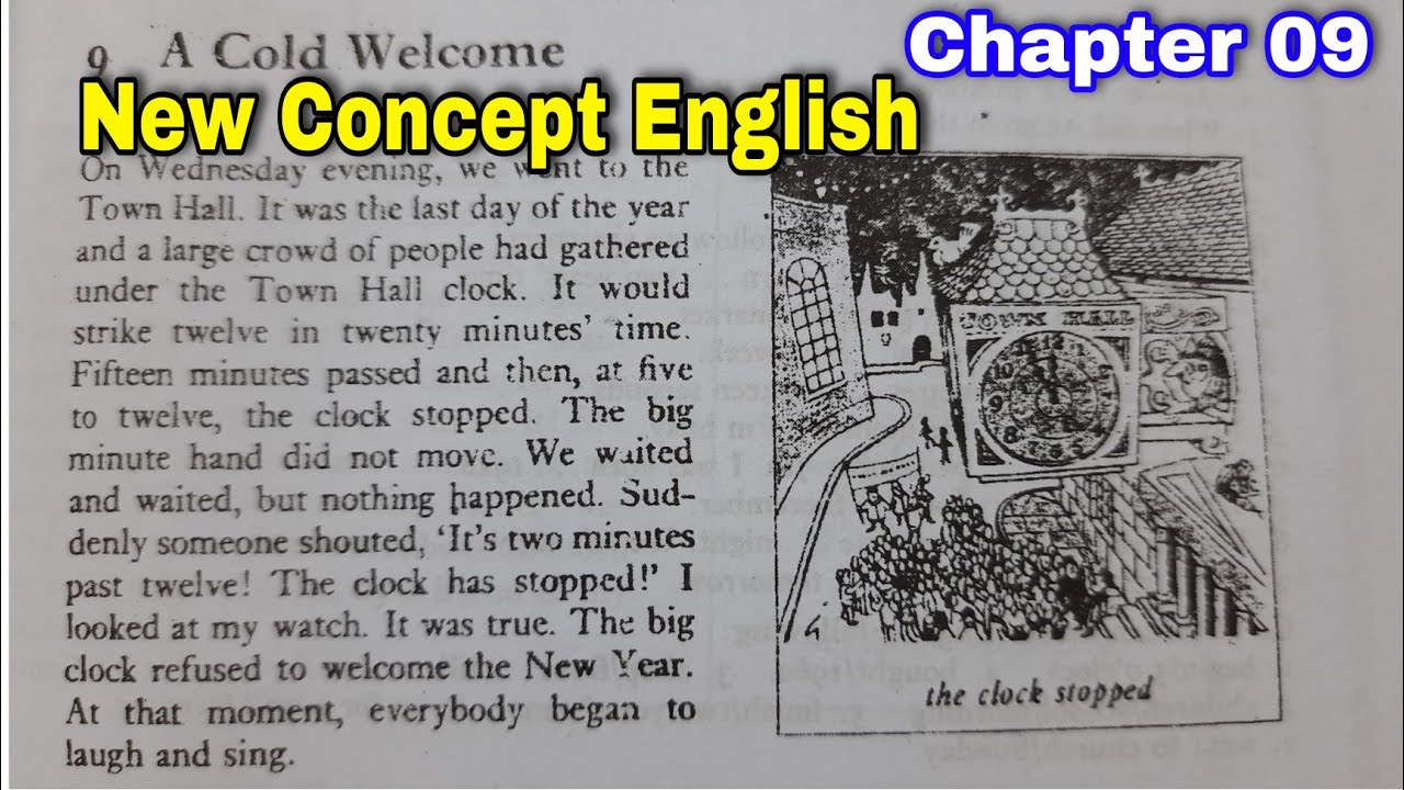 new concept chapter 9 A Cold Welcome - New Concept English by lg ...