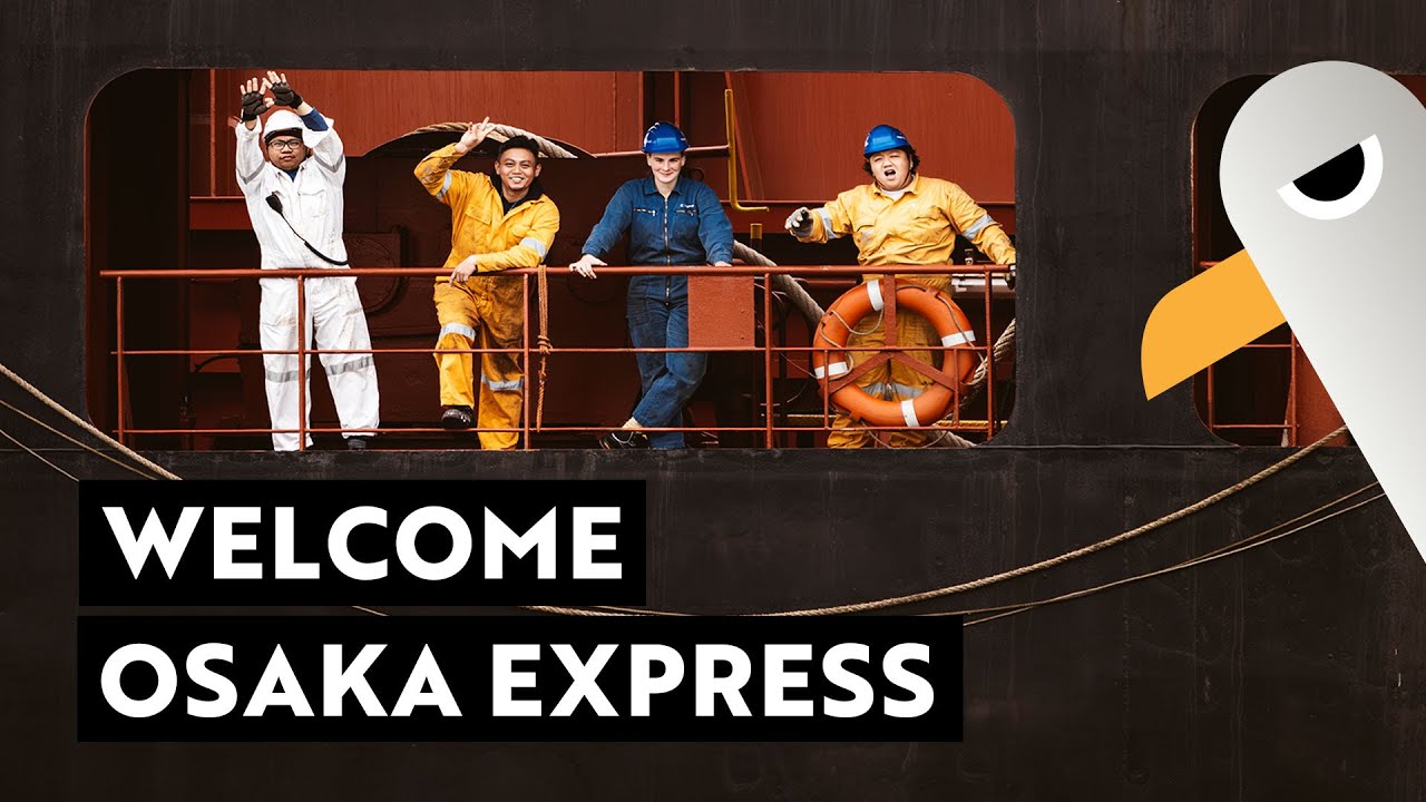 Welcome Osaka Express am Containerterminal Altenwerder ⚓️ Hamburg Hafen ...