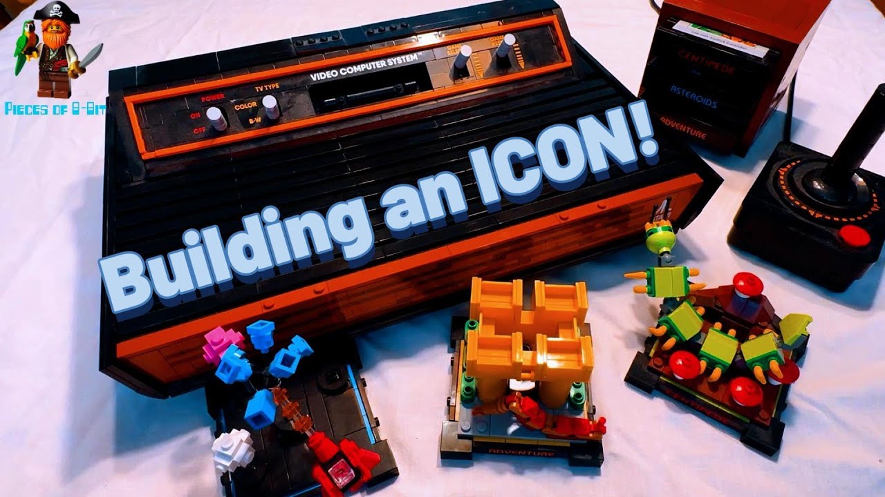 Recreating the Atari VCS (2600) in LEGO! ~ Retro Gamer's Dream (Set ...