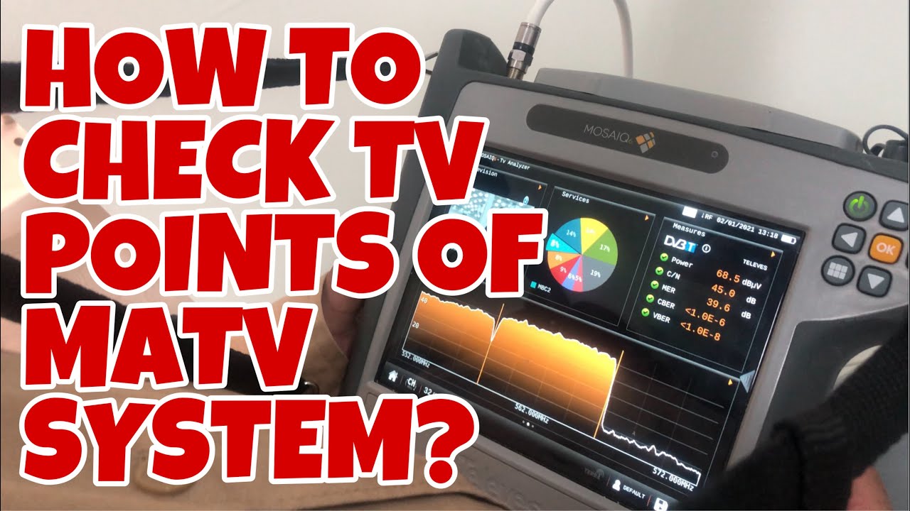 How to Check TV Points of MATV System? - YouTube