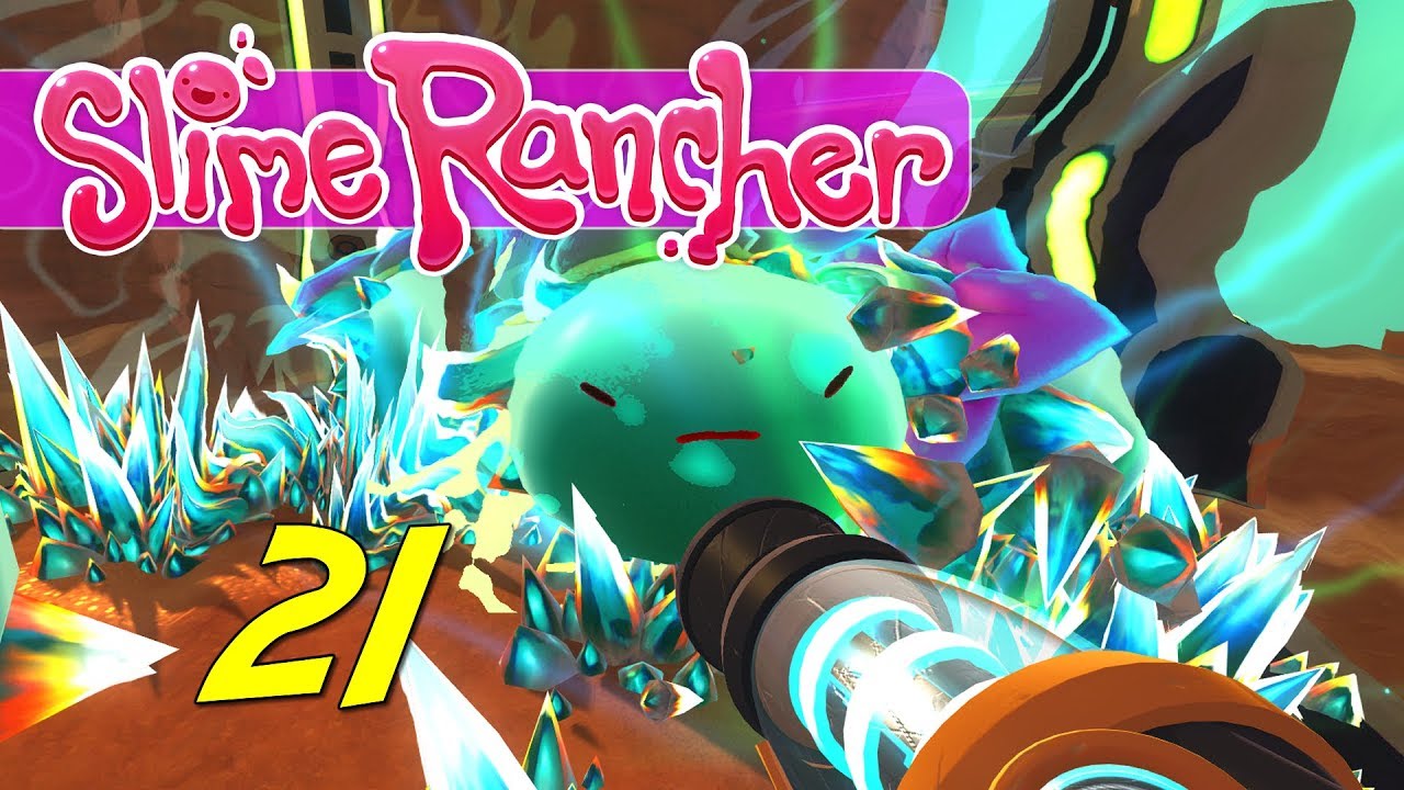 Slime Rancher - Let's Play Ep 21 - CRYSTAL TANGLE LARGO - YouTube
