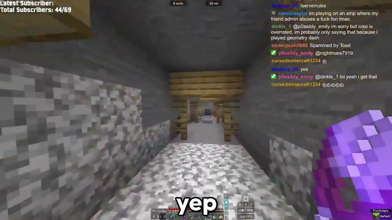 ItzSubz gets confused by his own chat - YouTube