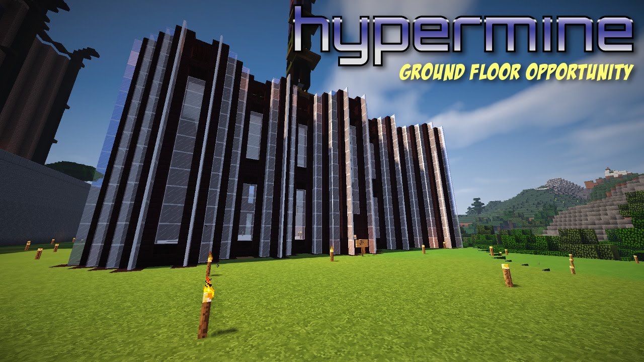 How to build a modern skyscraper in Minecraft (Part 2: Ground Floor ...