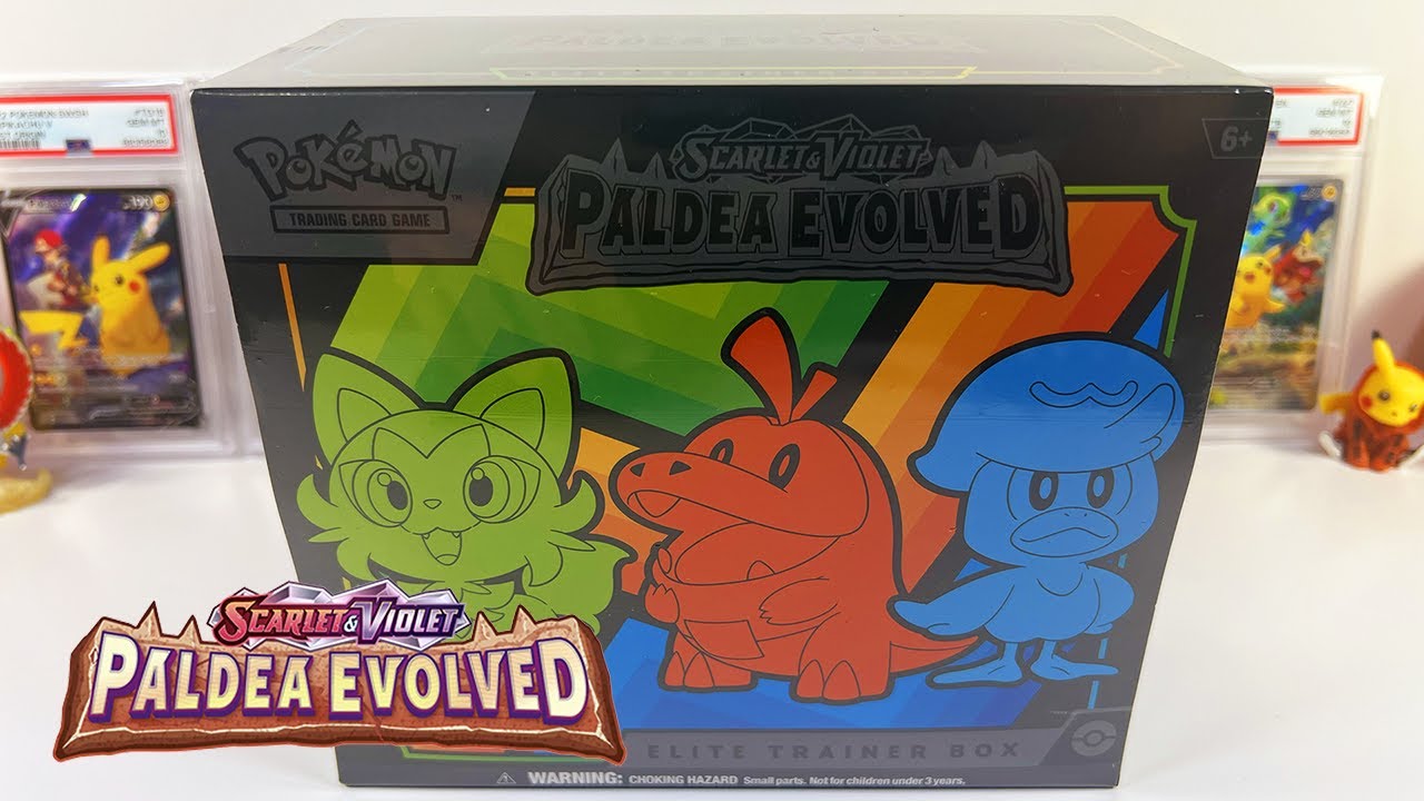 Paldea Evolved Elite Trainer Box Opening! - YouTube