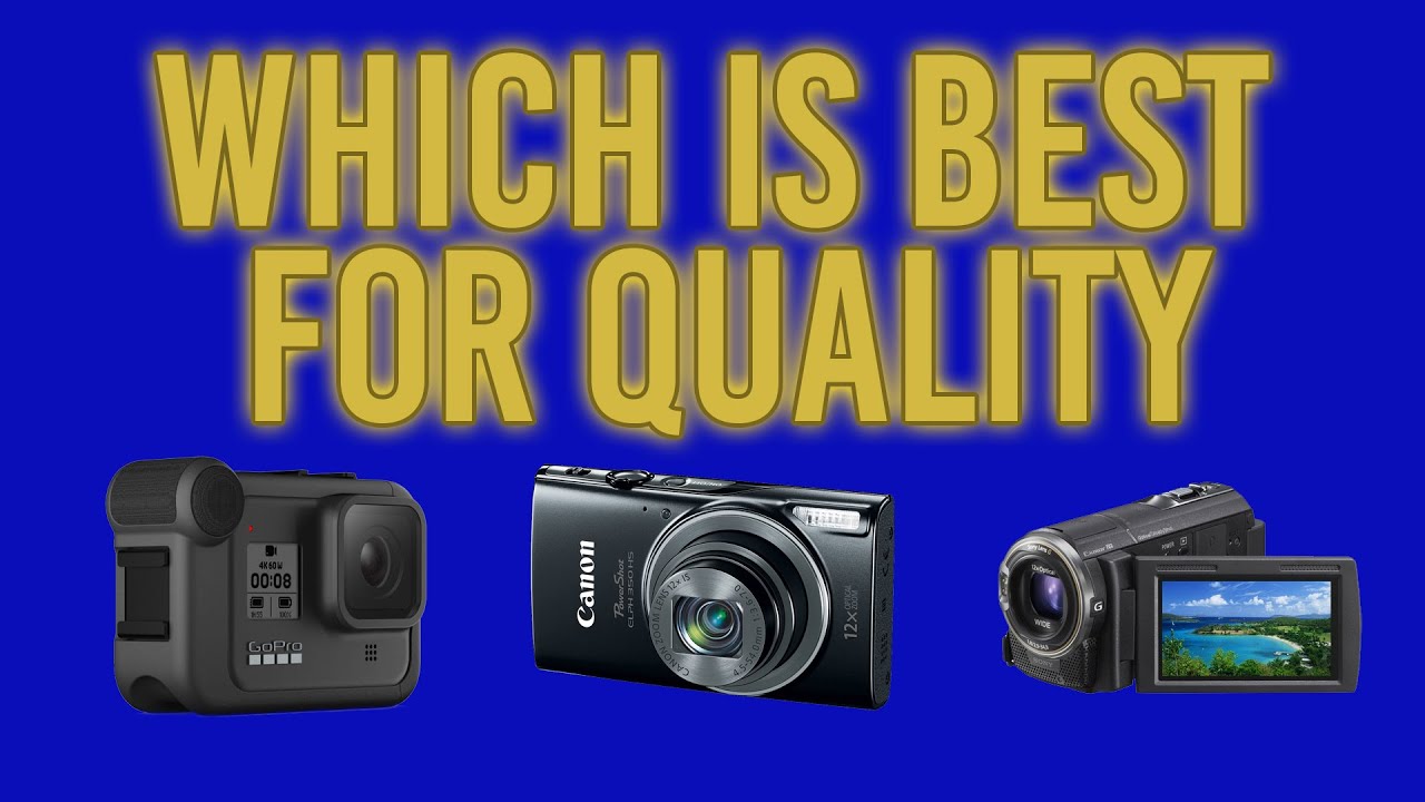 Camera quality for audio and video - YouTube