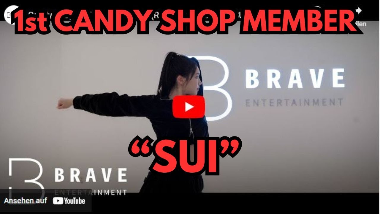 Brave Entertainment REVEILING Candy Shop's first member SUI - YouTube