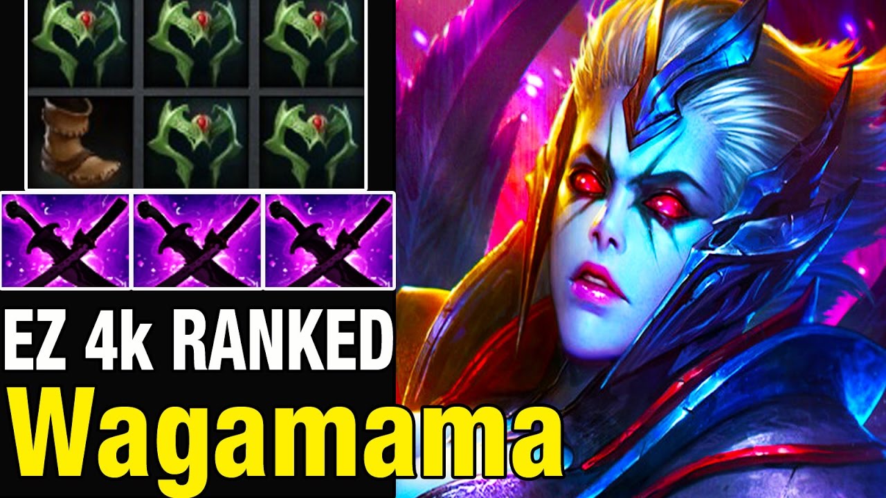 EZ 4K RANKED - Wagamama Plays Vengeful Spirit with 5 wraith brand ...