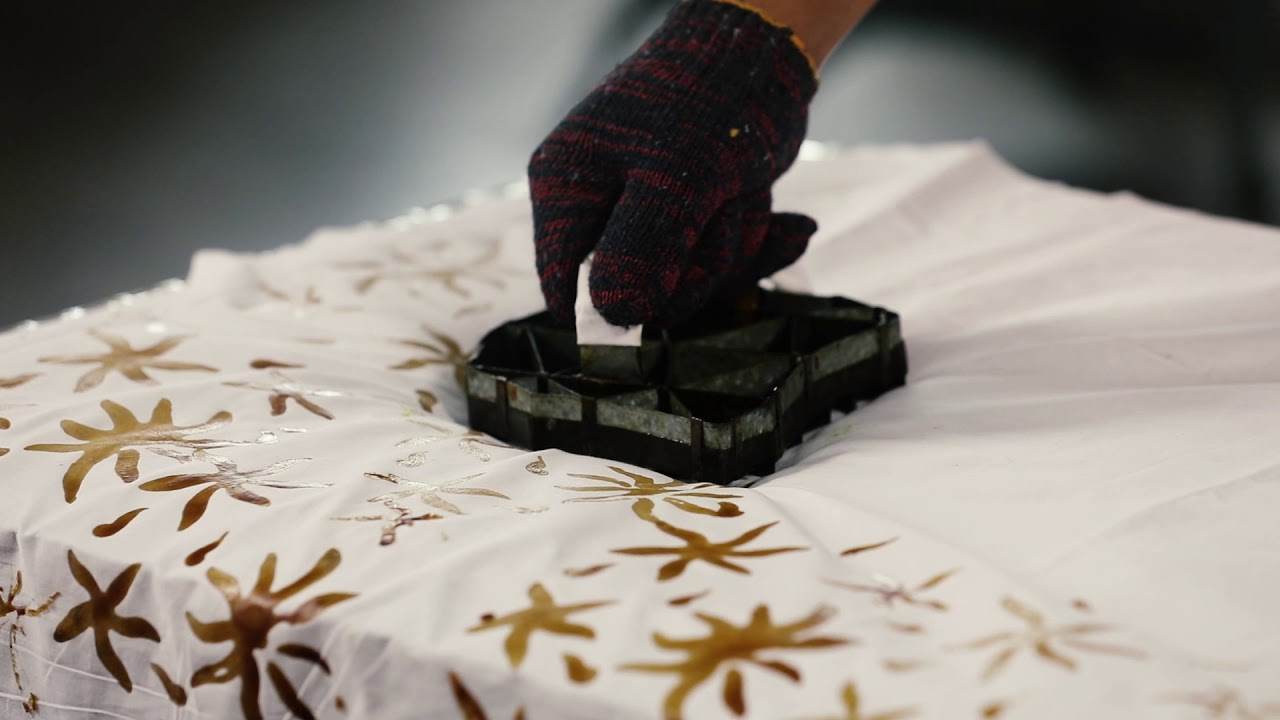 Kraf Batik Terap atau Cop - YouTube