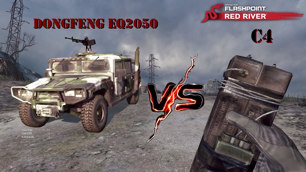 Dongfeng EQ2050 VS Multiple C4 Charges - Operation Flashpoint Red River ...