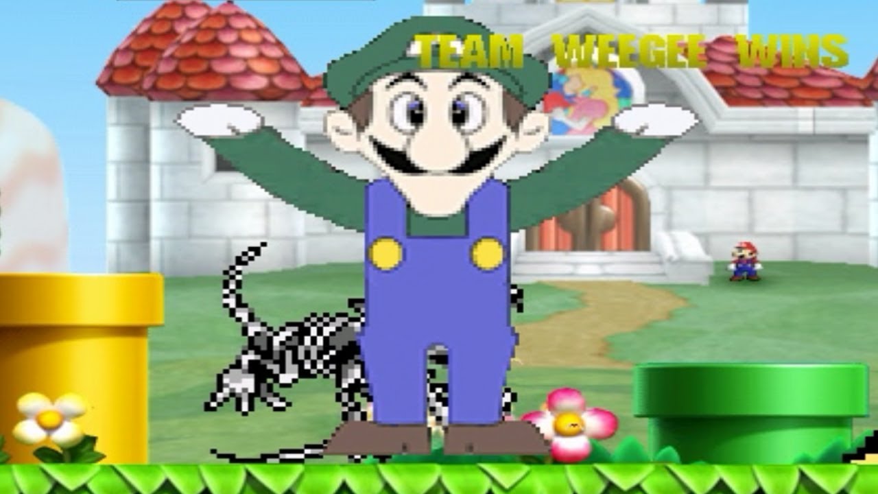 GLITCH SANS and WEEGEE Team and GUMBALL and SUPER LUIGI Team vs. MUGEN ...