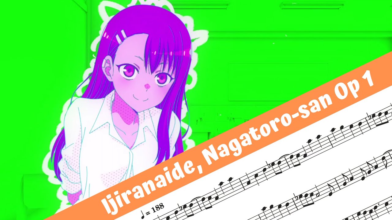 Don't Toy With Me, Miss Nagatoro Opening 1 (Flute) - YouTube