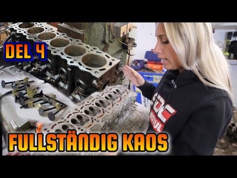 SPRUCKNA VENTILER PÅ NYA MOTORN?! DAGS ATT RIVA IGEN… MOTORBYGGE DEL 4 (2JZ SWAP I S14)