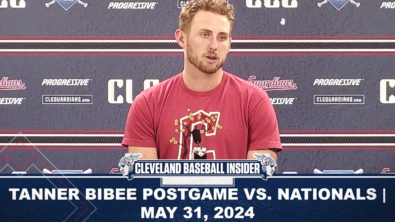 Tanner Talks About His Start In Guardians Win Over Nationals - YouTube