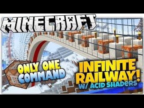Infinite Rails I Minecraft PE and PC Command Block Creation - YouTube