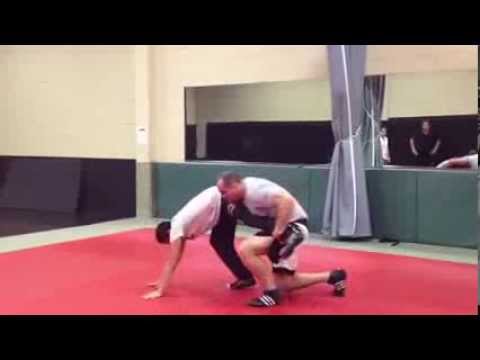 Arm Drag to a Single Leg Takedown - YouTube