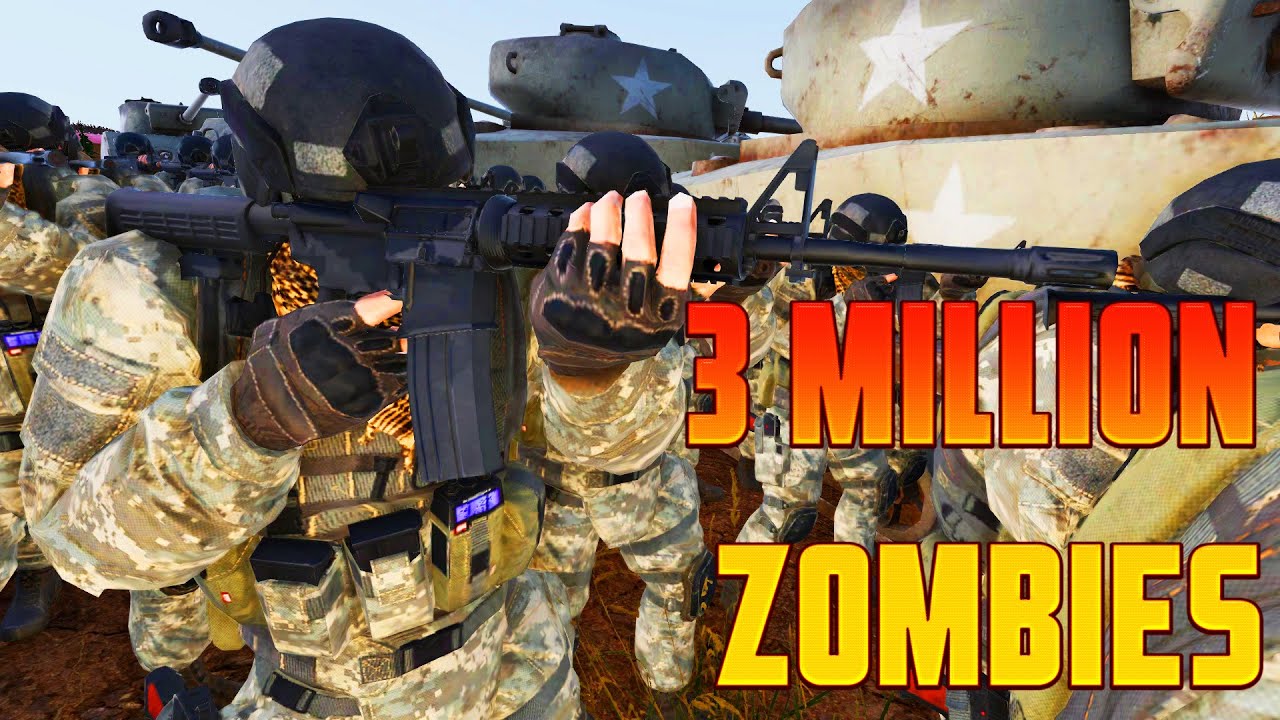 U.S Special Forces Defend against 3 MILLION Zombies in a Trench Warfare -UEBS 2 | Battle ...
