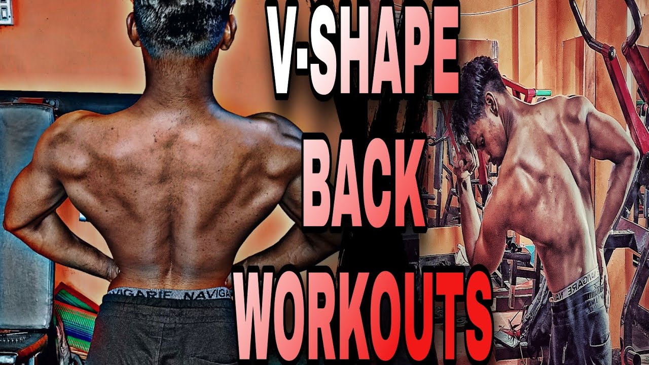 5 BEST V-SHAPE BACK WORKOUTS FOR BEGINNER - YouTube