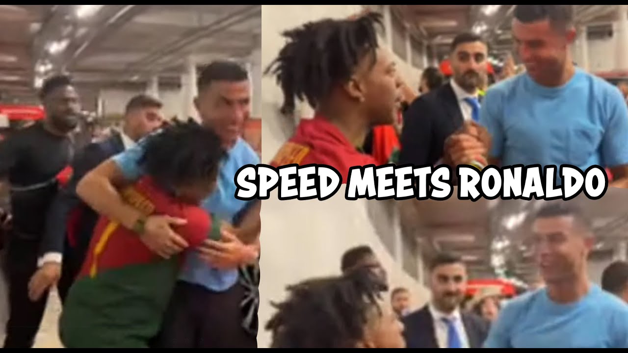 SPEED MEETS RONALDO!!!! - YouTube