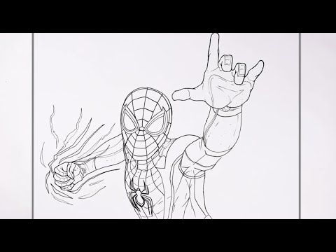 How To Draw Miles Morales (Venom Punch) | Step By Step | Spider Man 2 ...
