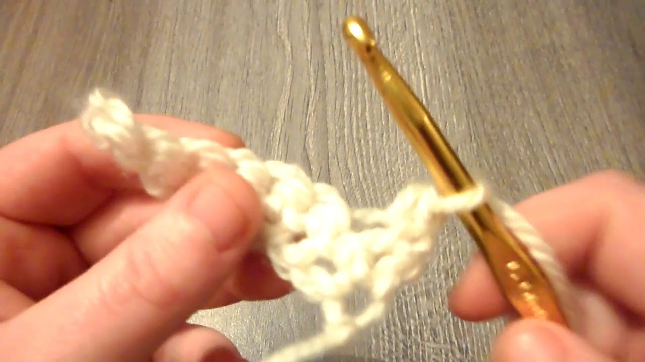 Absolute Beginners Eps 2- How to UK Single Crochet - YouTube