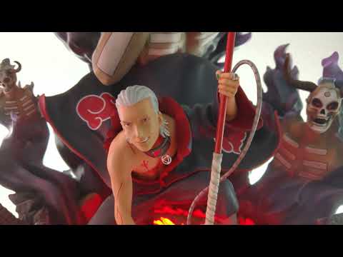 Surge Studio - Akatsuki Jashin Hidan Resin Statue - YouTube