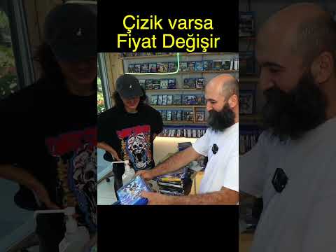 Çizikse Fiyat Değişir #oyuncu