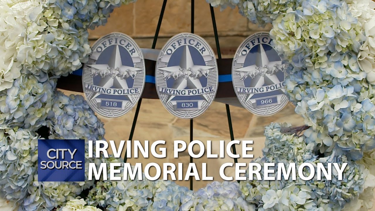 Irving Police Memorial Ceremony 2023 - YouTube