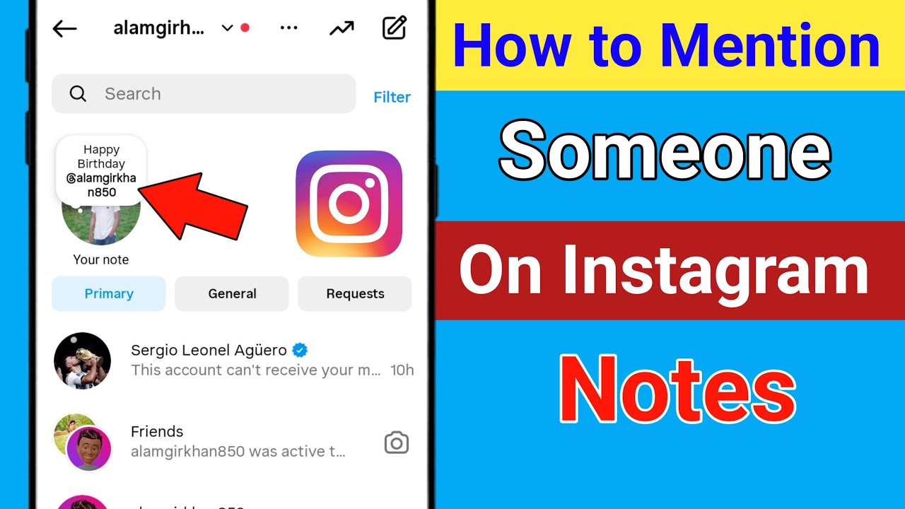 How to Mention Someone in Instagram Notes | Tag People On Instagram ...