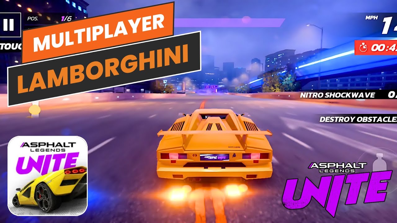 Asphalt Legends Unite (Lamborghini) Multiplayer Mode | Gameplay ...