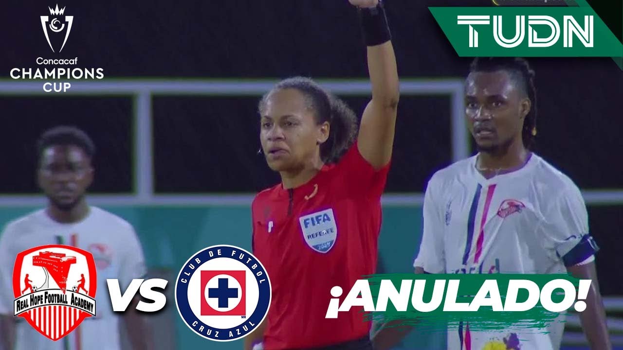 ¡NO SUBE! Gol adelantado del Real Hope | Real Hope 0-1 Cruz Azul ...