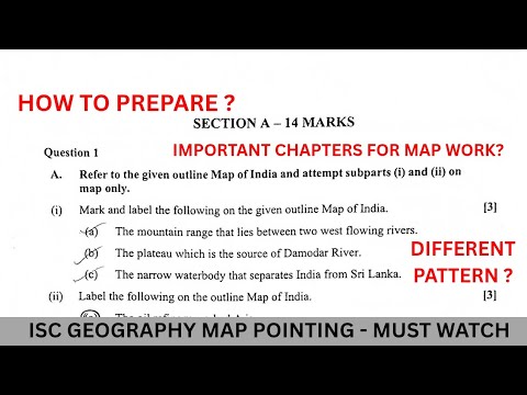 HOW TO PREPARE ISC GEOGRAPHY MAP POINTING ? - DONT MAKE THIS MISTAKE ...