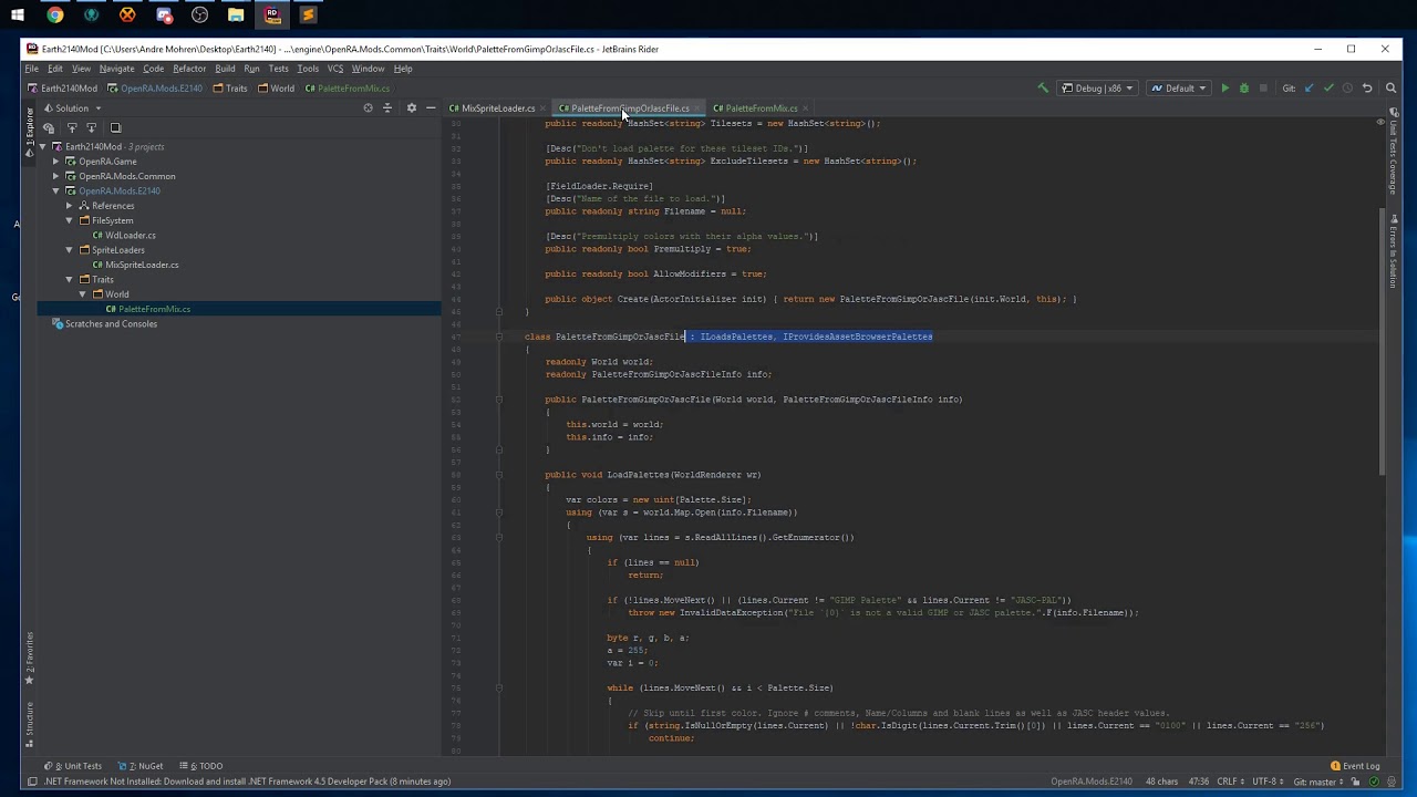RTS remake on OpenRA - Part 4 - Unit rendering in OpenRA - YouTube