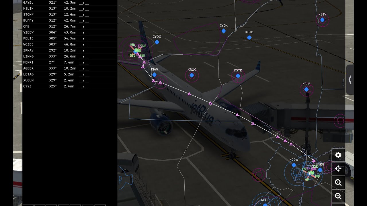 How to make a professional flight plan in infinite flight - YouTube