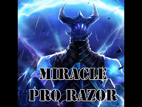 Dota 2 Razor Miracle | pro | guide | spotlight | build | gameplay - YouTube