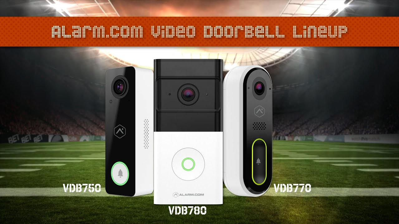 The Sunday Watch Party Essential: Alarm.com Video Doorbells - YouTube