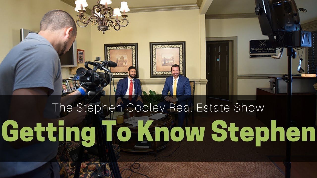 Getting to know Stephen Cooley | Tyler Guest Hosts The Stephen Cooley Real Estate Group - YouTube